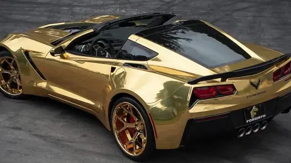 Imágenes coches chapados en oro: Los 15 autos de lujo más extravagantes